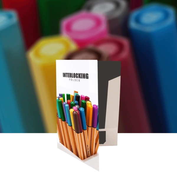 A4 Interlocking Folders | PrintSolutions.co.uk Ltd